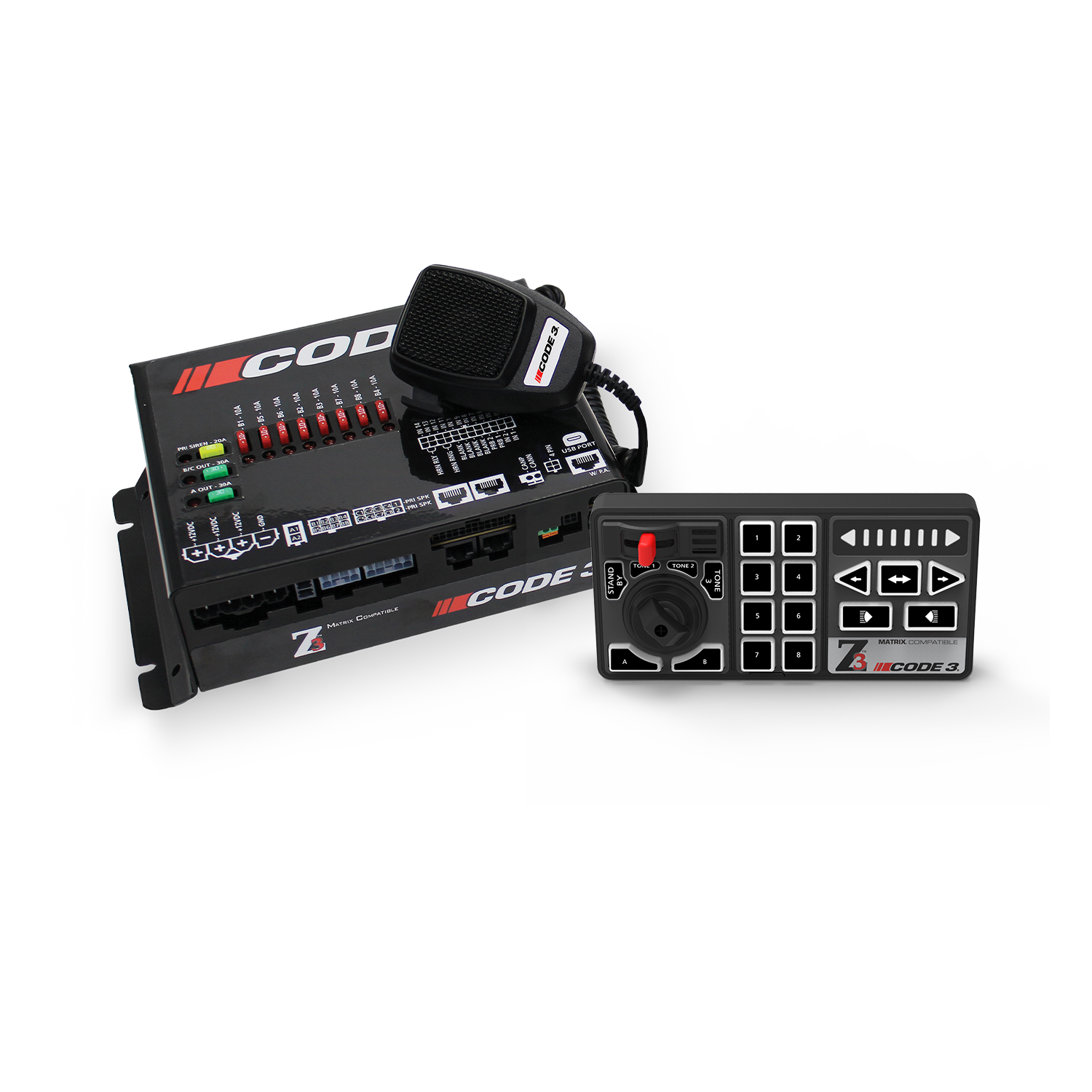 CODE 3 SIREN CONTROLLER